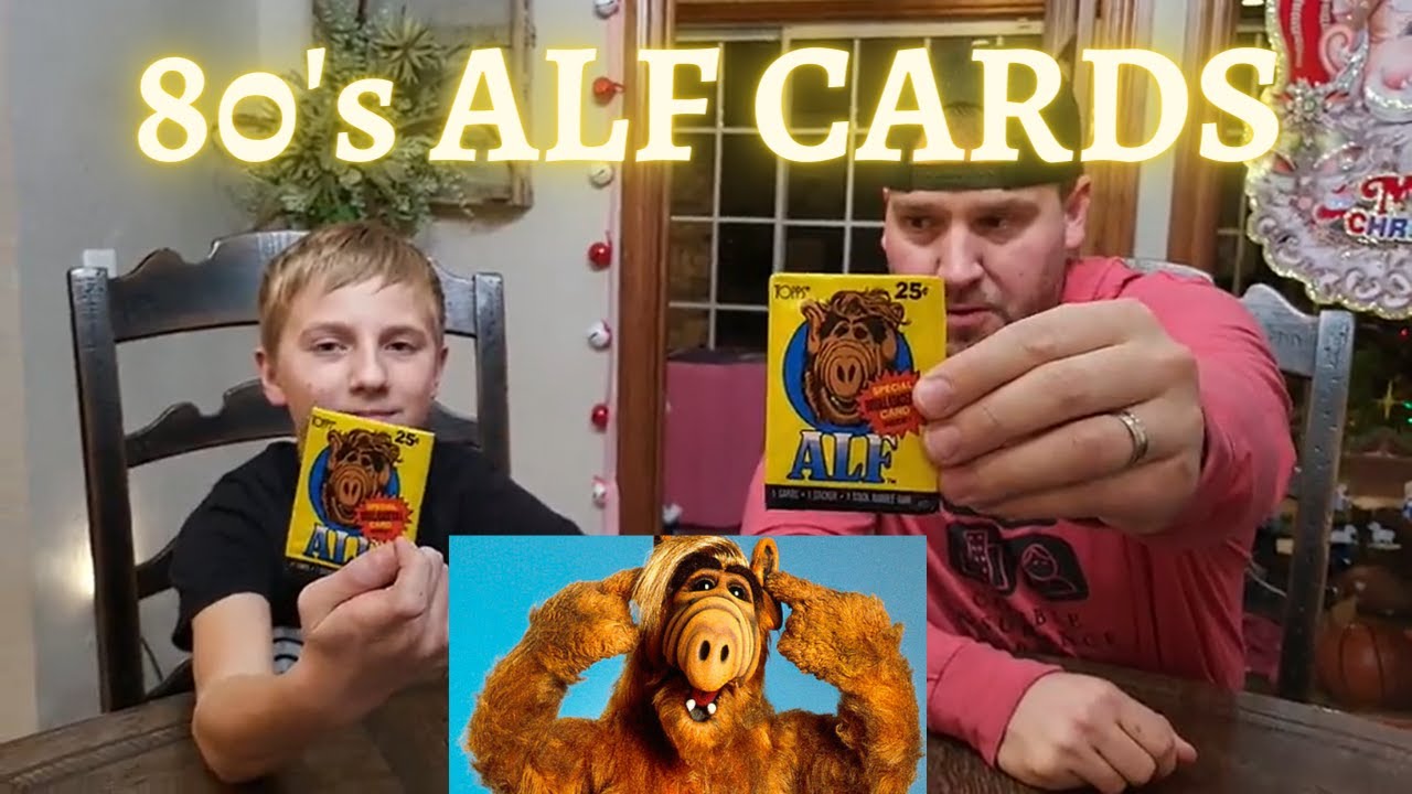 Blast from the Past! 1980s Alf Trading Cards! - YouTube