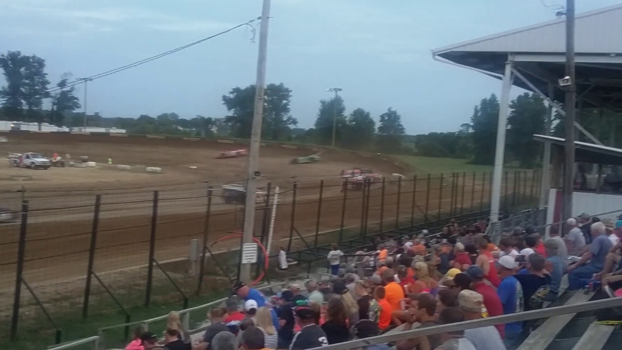 World of Outlaws Late Model Heat 2 Fayette County Speedway - YouTube