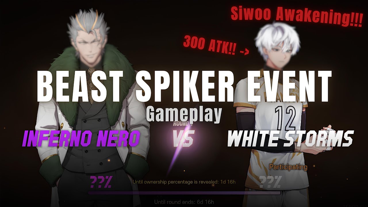 Beast Spiker Event Siwoo Awakening!! | The Spike Cross - YouTube