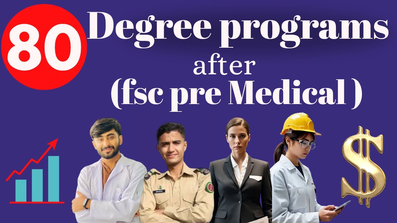 Top 80 Degree Programs After FSC Pre Medical In Pakistan | Highly ...
