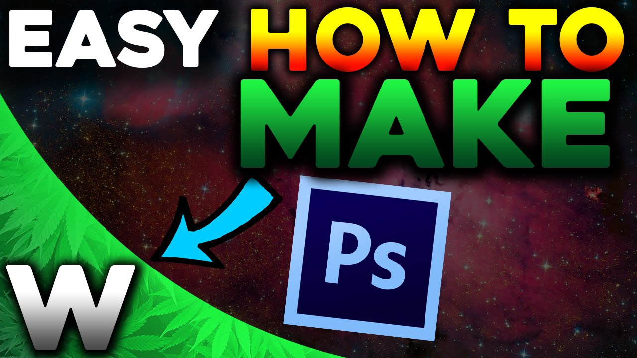 How to brand your thumbnails 2016 (Photoshop CS6) - YouTube