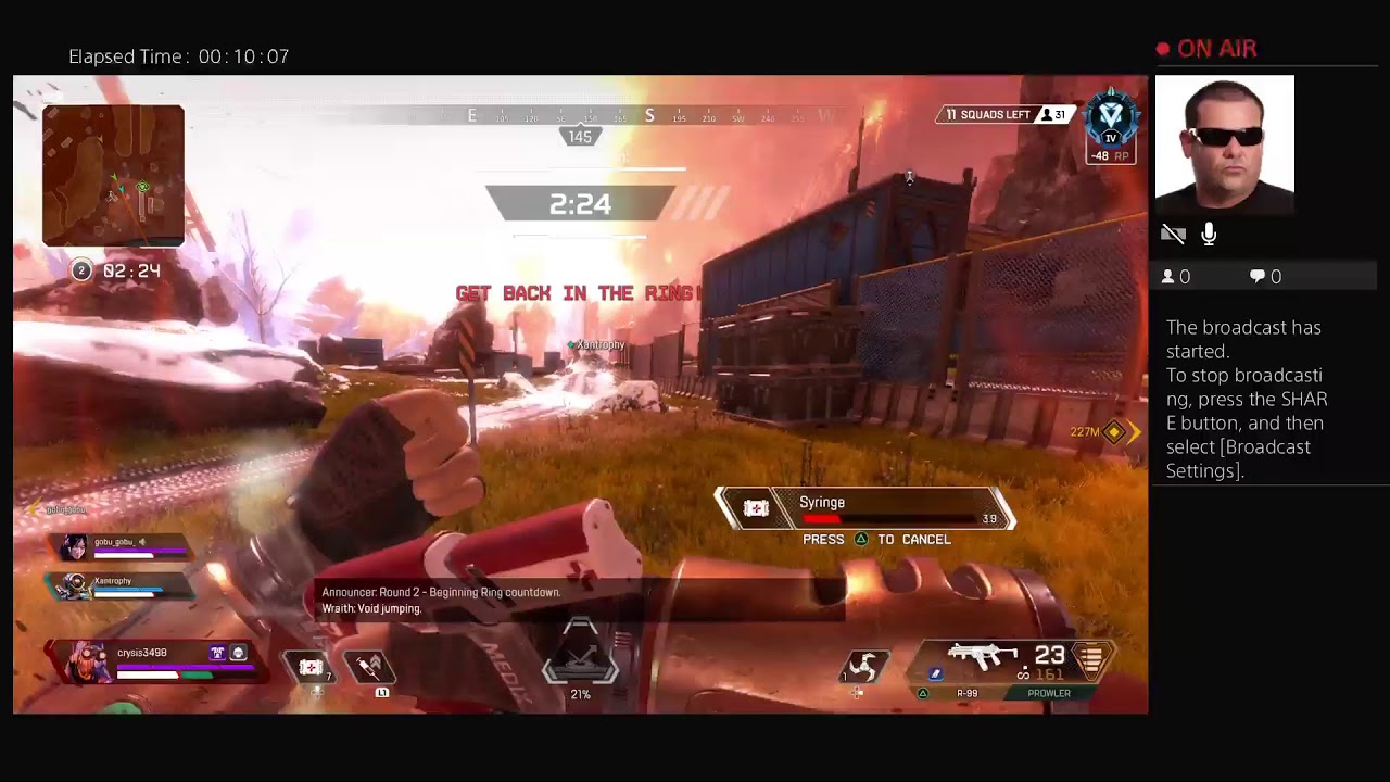 Number one ranked player in apex - YouTube