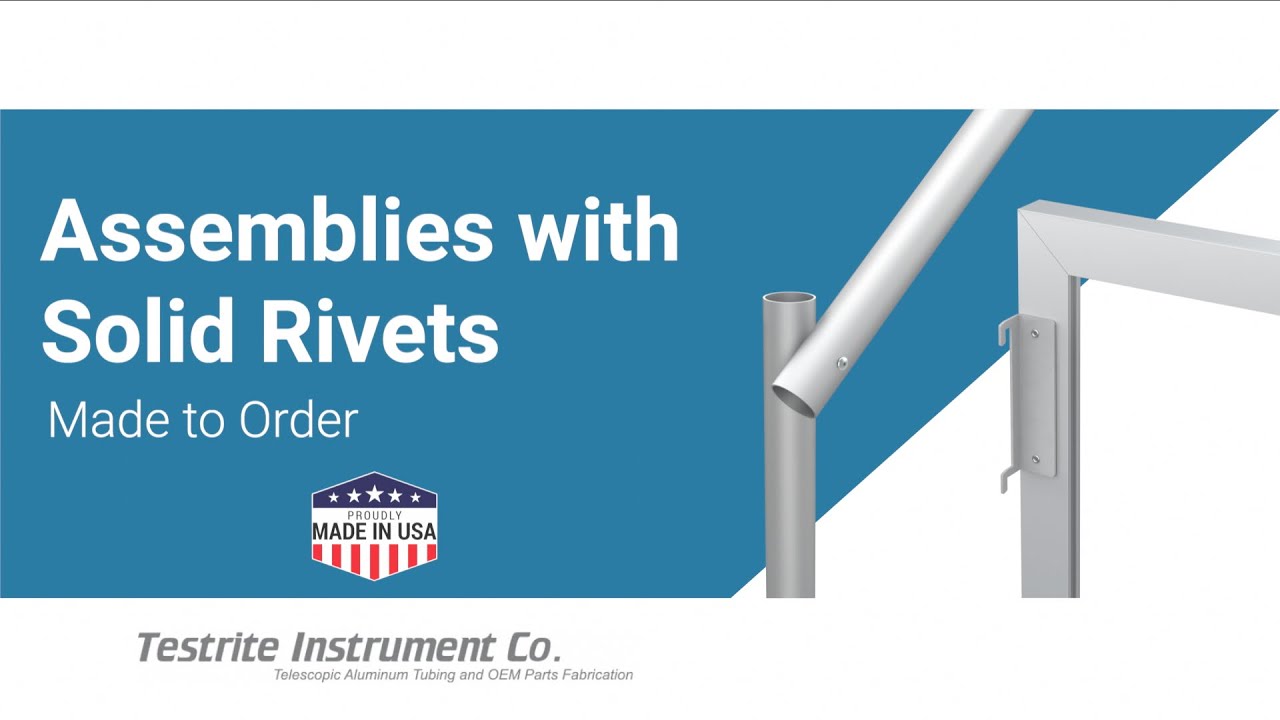 Assemblies with Solid Rivets - YouTube