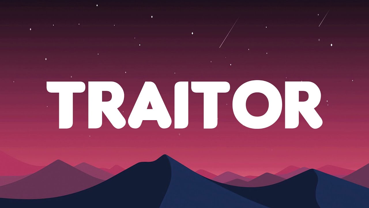 Olivia Rodrigo - Traitor (Lyrics) - YouTube