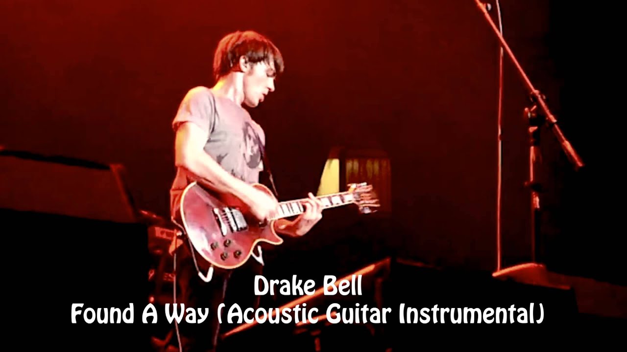 NEW 2014: Drake Bell - Found A Way (Acoustic Instrumental) - YouTube