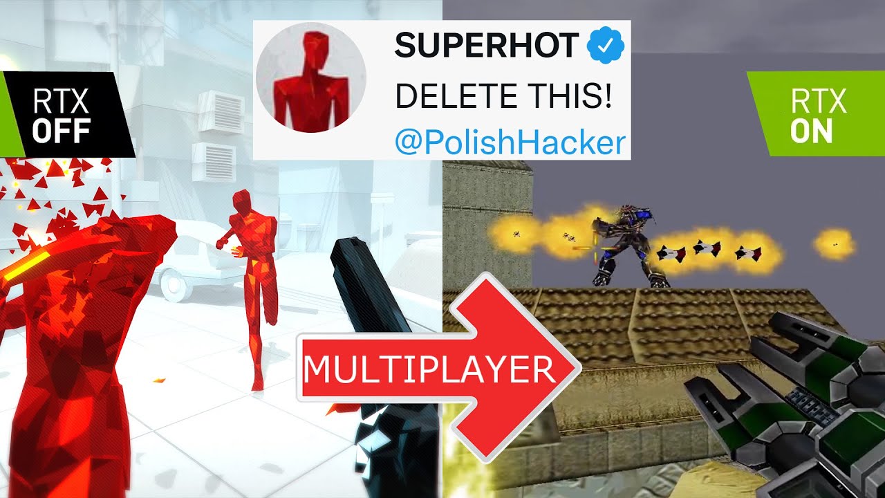 I Hacked TIME & MADE SUPERHOT Multiplayer! - YouTube