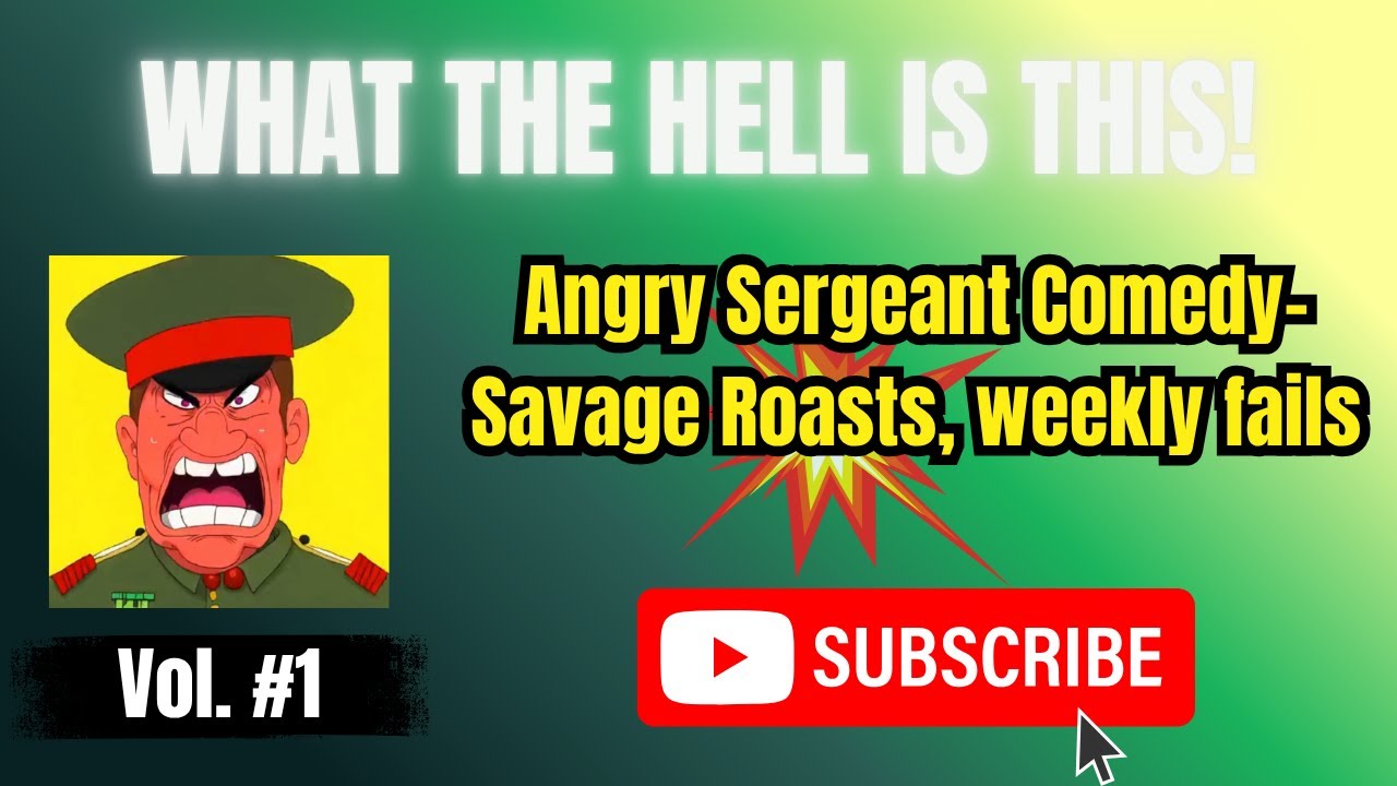 Angry Sergeant Roasts the Internet – Shorts Volume #1 - YouTube