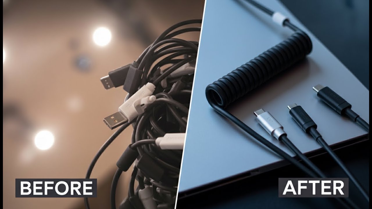 Turn Spare USB Cables into Custom Coiled Aviator Cables (Step-by-Step ...