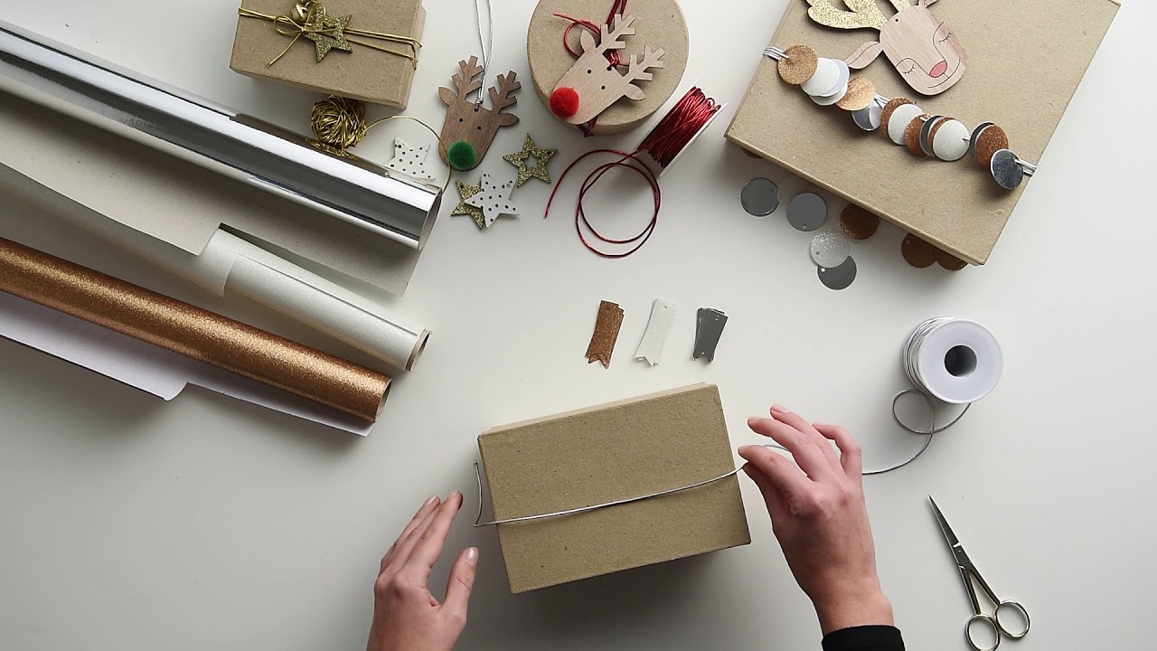 Tutorial – Christmas box DIY - YouTube