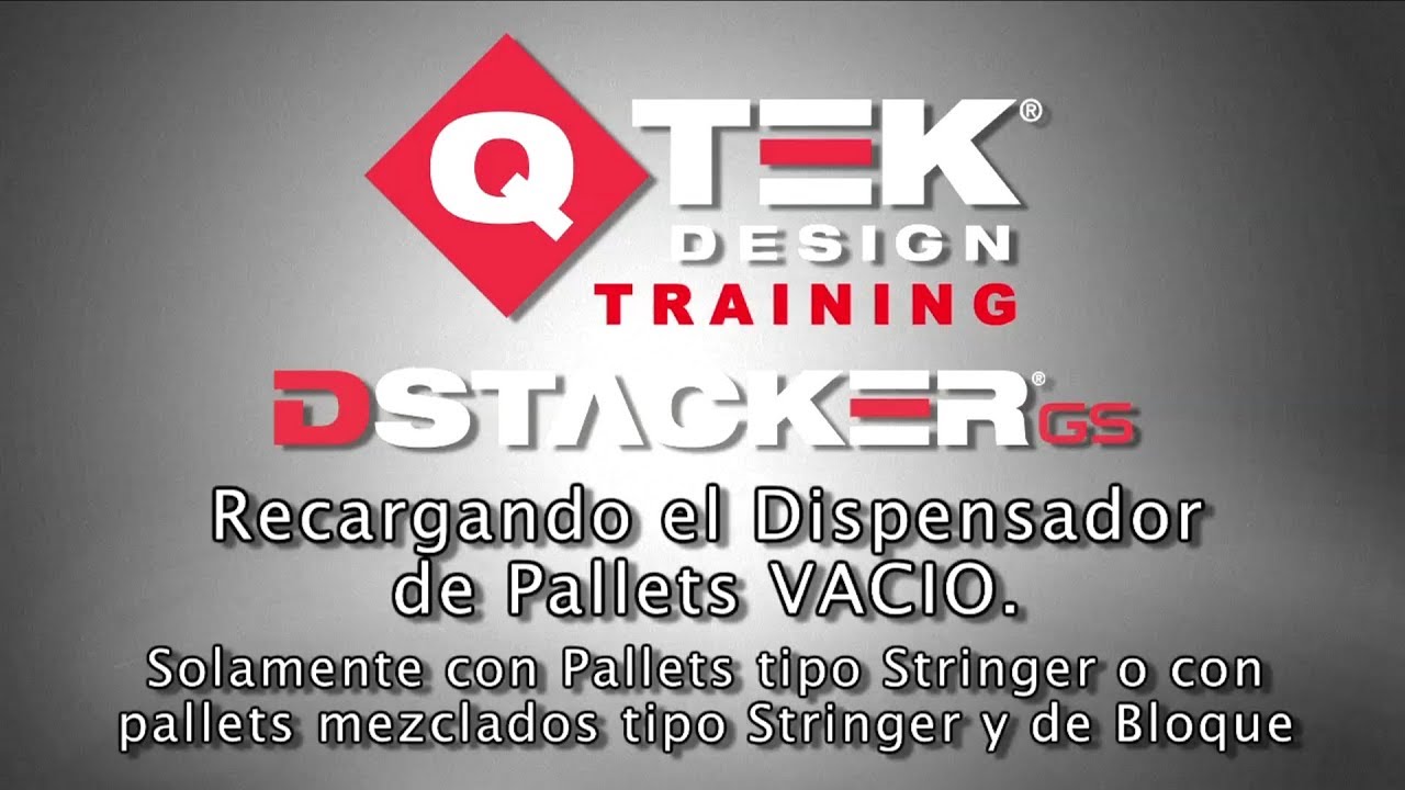 Cargar CHEP Stringer Pallets en el Dispensador de Pallets - YouTube