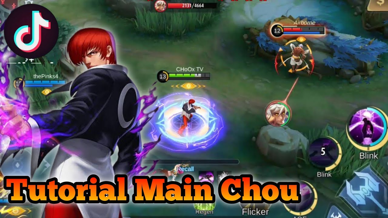 TUTORIAL & RAHASIA BERMAIN CHOU EXP LANE | BUILD CHOU TERSAKIT | TOP ...