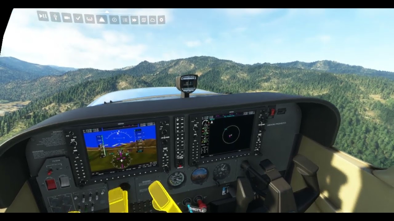 Trying to use my real life flight experience to pilot a plane in ...