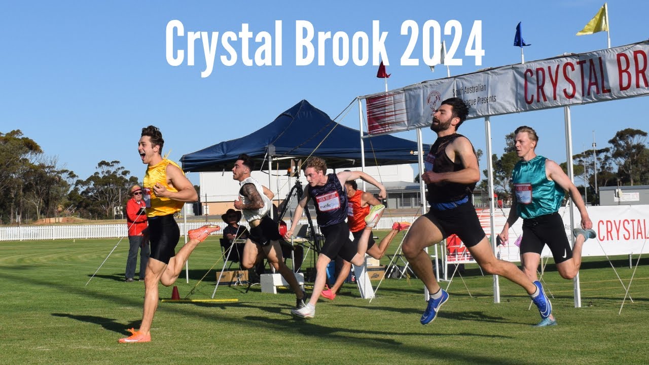 2024 Crystal Brook 400m Little Aths u9 Girls - YouTube