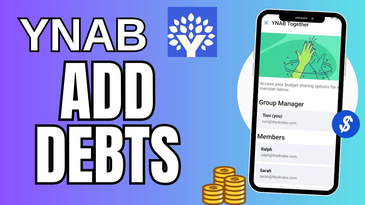 How to Add Debts to YNAB Account 2025? - YouTube