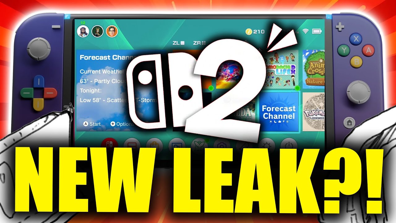 The Nintendo Switch 2 Dock Design & More May Have Leaked! - YouTube