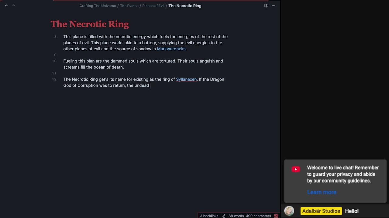 Lore Writing - Planes - YouTube