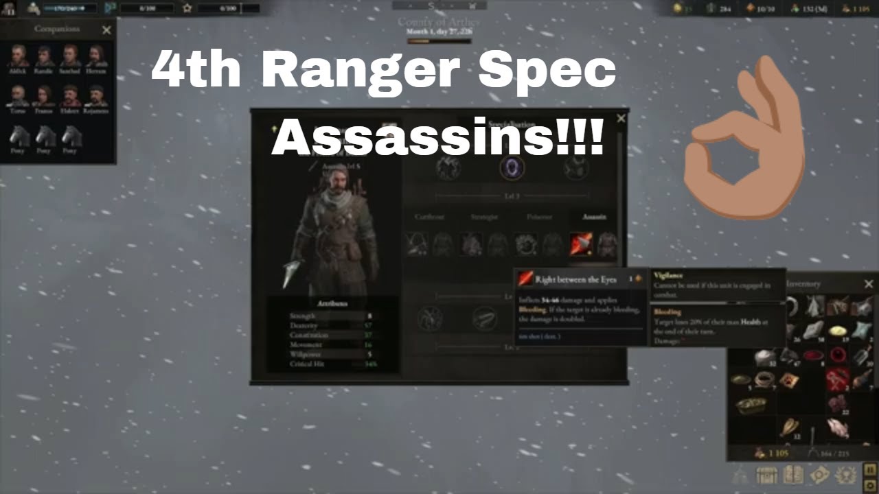 Using Assassin Spec (Ranger 4th spec) to assassinate a Champion ...