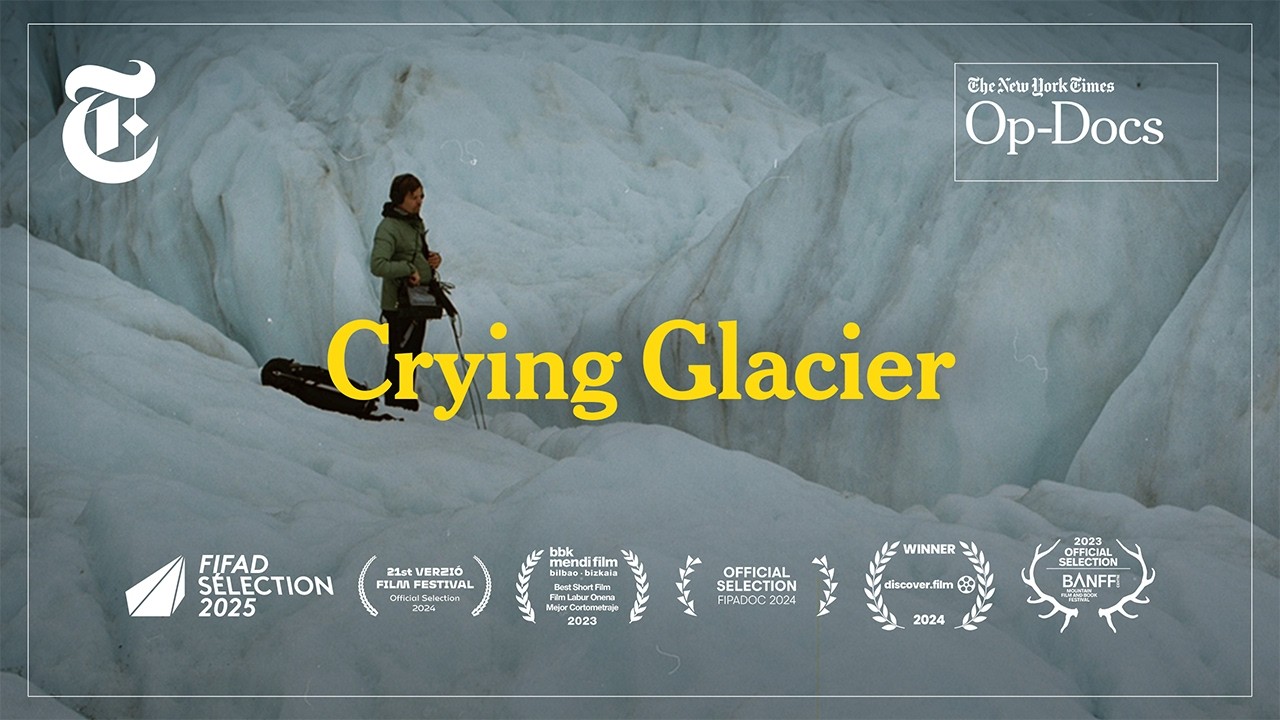 Earth Melting (ASMR) | Crying Glacier | An Emmy-Nominated Op-Doc - YouTube