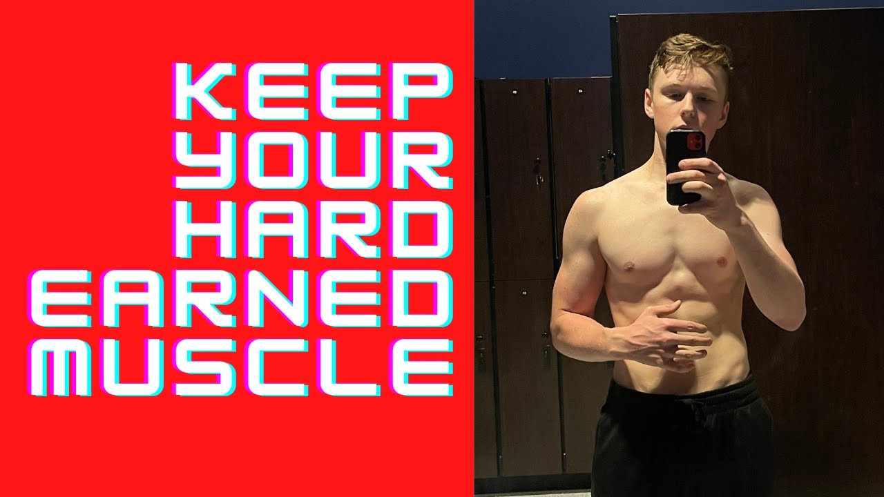 How to Not Lose Muscle While Getting Lean for Teen Lifters - YouTube