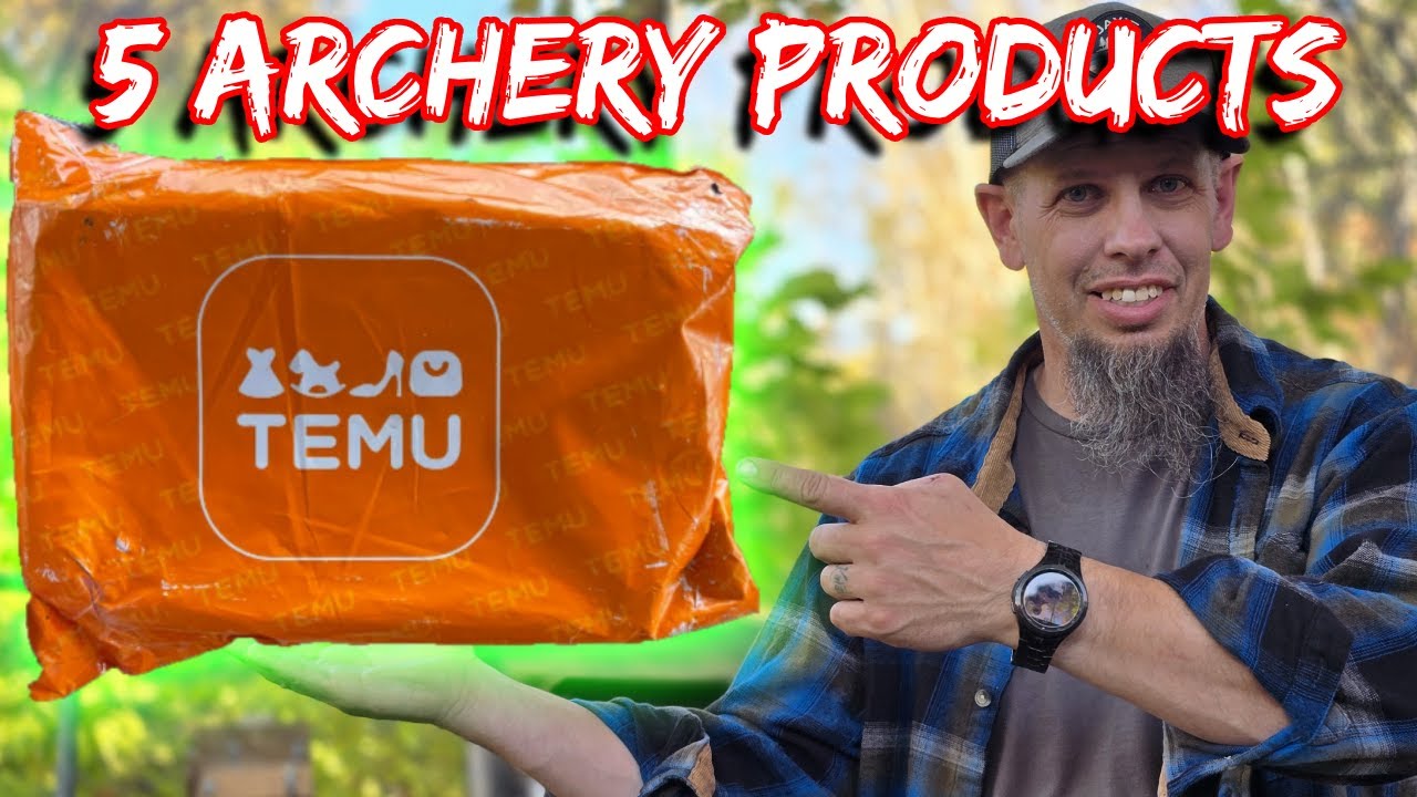 5 Archery TEMU items that you need for your home archery bench #temu # ...
