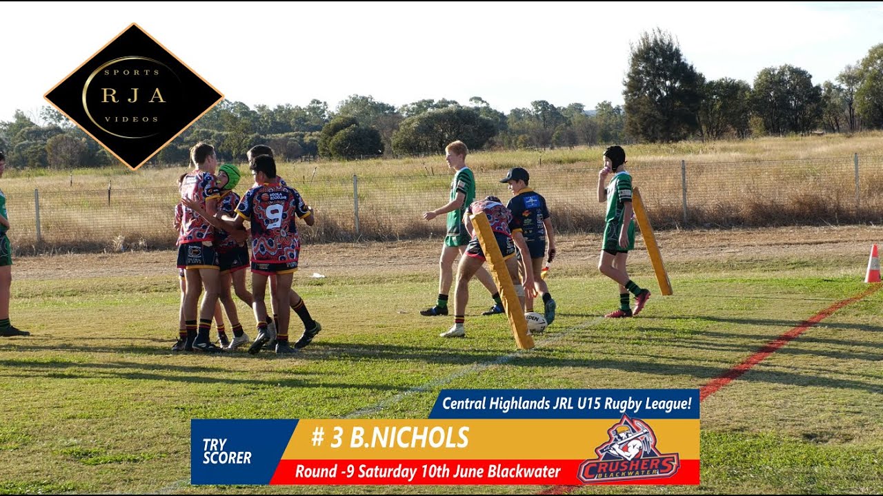 Emerald Tigers Green v Blackwater Crushers game 3 U15's 2023 Bodie's ...