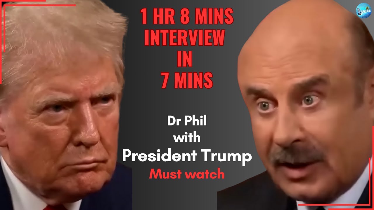 Save Time! | President Trump with Dr Phil in Just 7 Minutes - YouTube