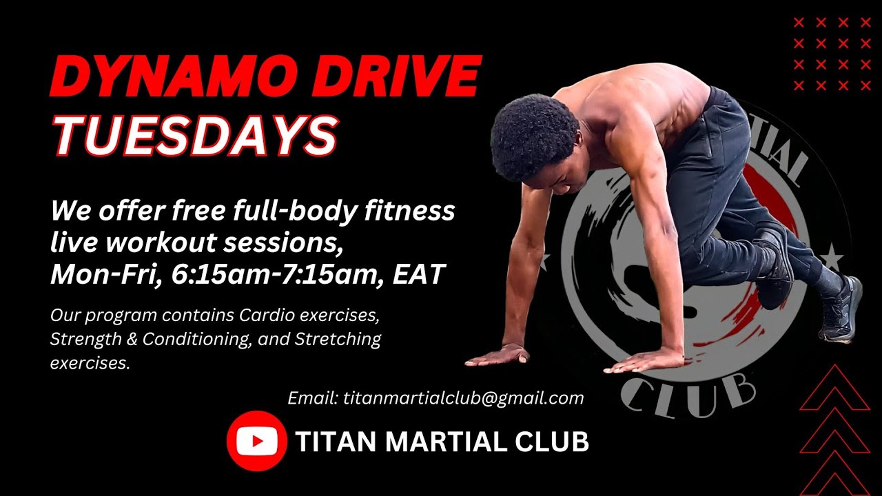 Dynamo Drive Tuesdays - Full Body Fitness Follow Along Workout Session ...