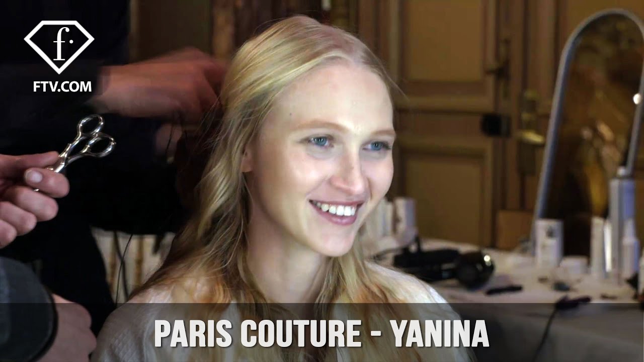 Paris Haute Couture S/S 17 - Yanina Hairstyle | FashionTV - YouTube
