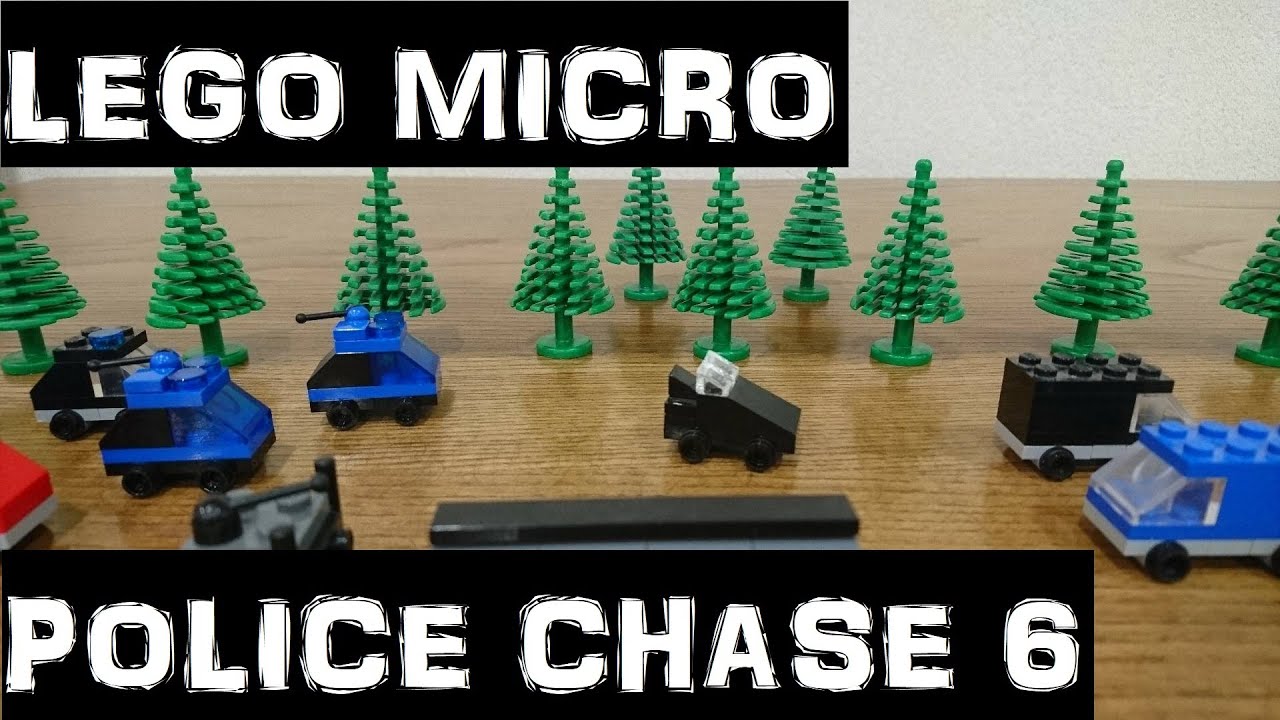 LEGO Micro Police Chase Part 6 - Back Up - YouTube