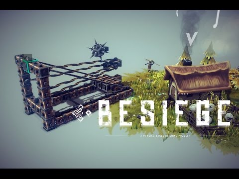 Viking Catapult - Besiege Creation - YouTube