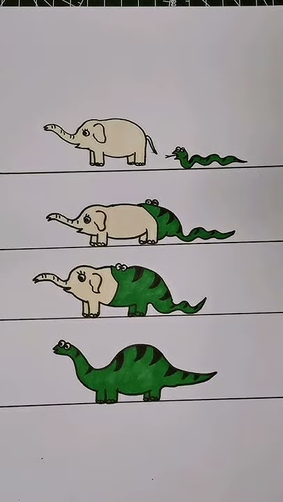 Snake eating elephant - YouTube