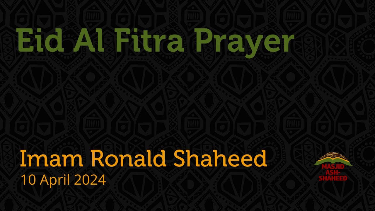 Eid Al Fitra Prayer - YouTube
