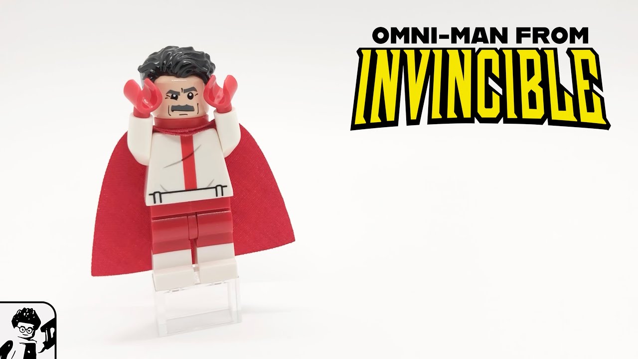 LEGO Omni-Man Custom Minifigure from Invincible! - YouTube