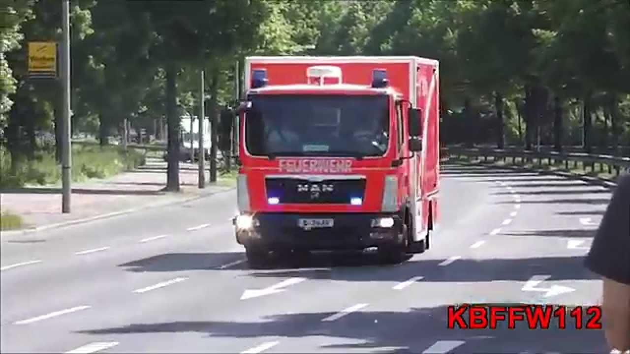 Stroke-Einsatz-Mobil STEMO BF Berlin FW 3400 Wilmersdorf - YouTube