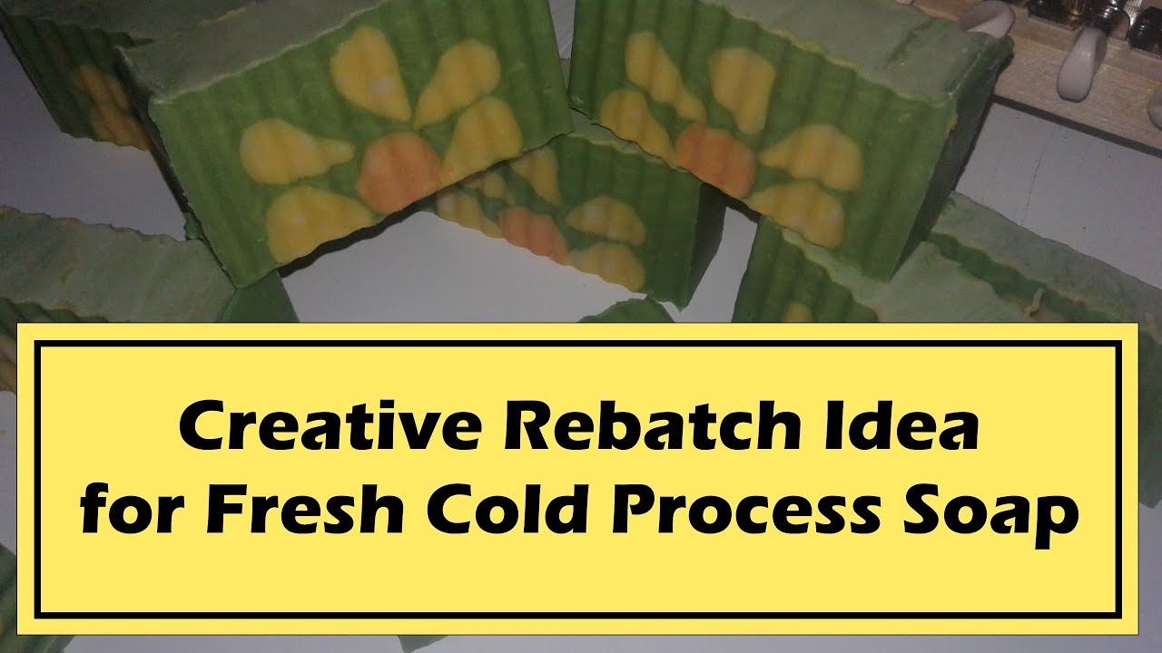 Rebatching fresh Cold Process Soap without a crock pot | Daisy Embed ...