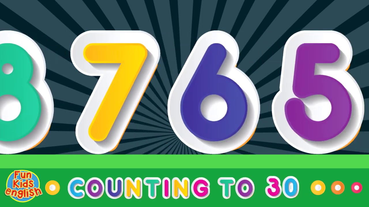 Count to thirty || learn 1 to 30 || pre school video - YouTube