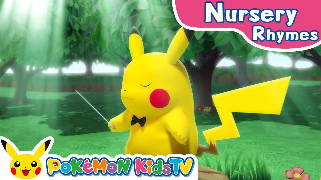 Pokémon Forest Concert (Pikachu's Concert) | Nursery Rhyme | Kids Song ...