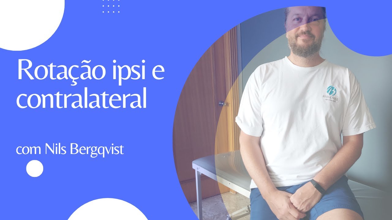 Explicação de rotação ipsilateral (homolateral) e rotação contralateral ...