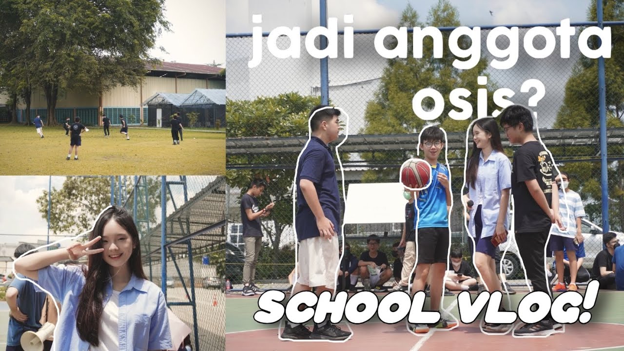 SCHOOL VLOG: OSIS / Student Council’s First Event 2023 🥳 Basketball ...