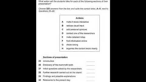 skill practice matching part 3 - YouTube