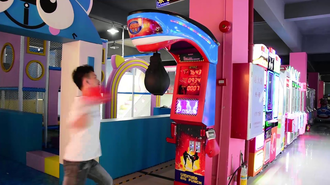 Ultimate Big Punch Boxing Machine - YouTube