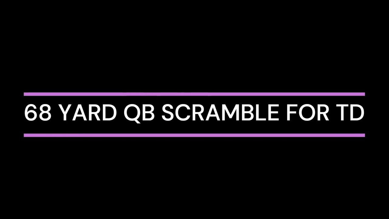 Madden Nfl 25 PC This may be my best QB scramble EVER in Madden - YouTube