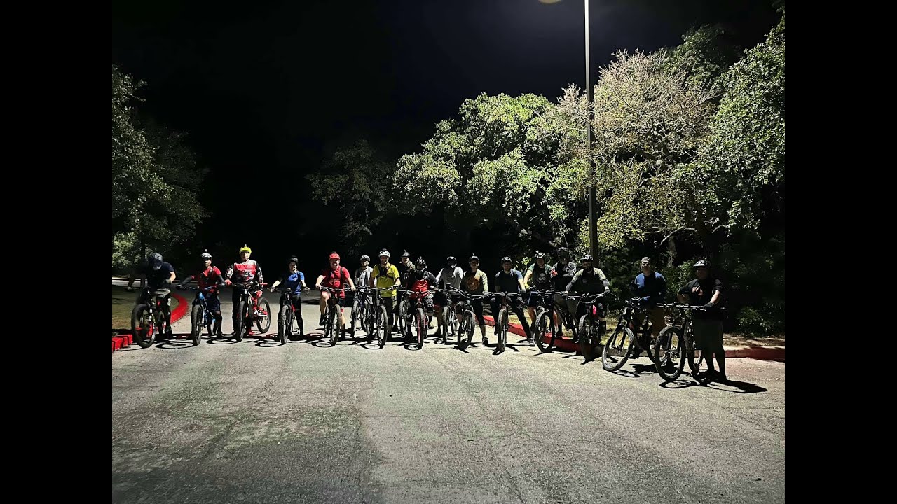 Group Night Ride at RBR - YouTube