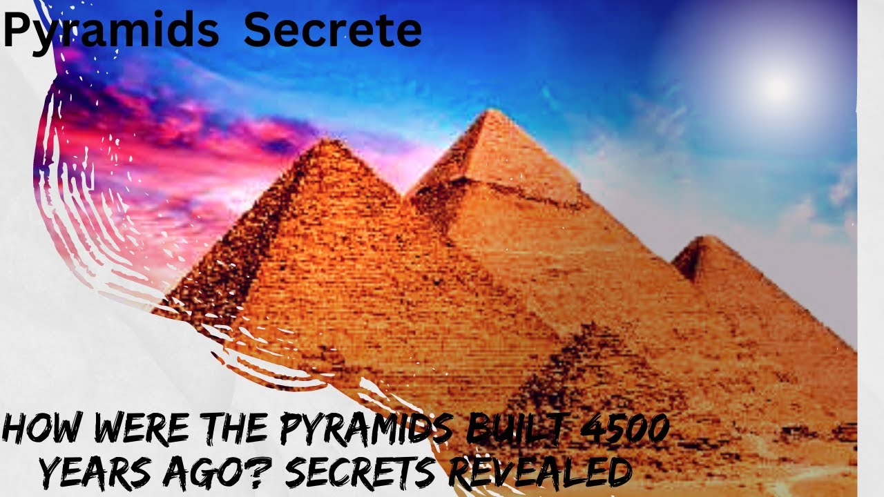 How Were the Pyramids Built 4500 Years Ago? | Pyramids Built | Pyramid ...