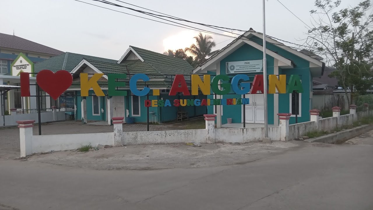 Jalan2 Subuh Sambil Meliat Pemandangan Sungai Meriam Kec.Anggana Kab ...