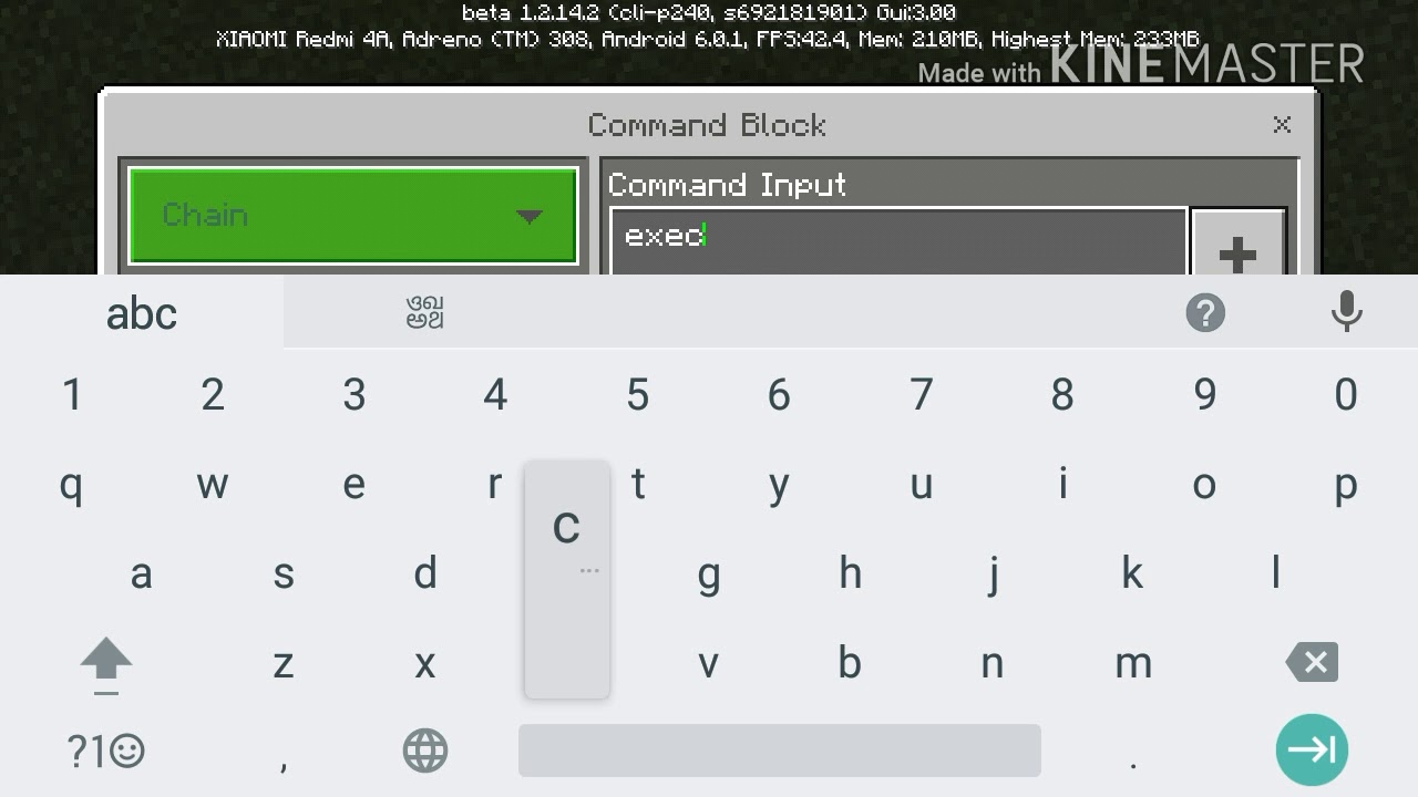 How to make a evocation fang guard with command block - YouTube