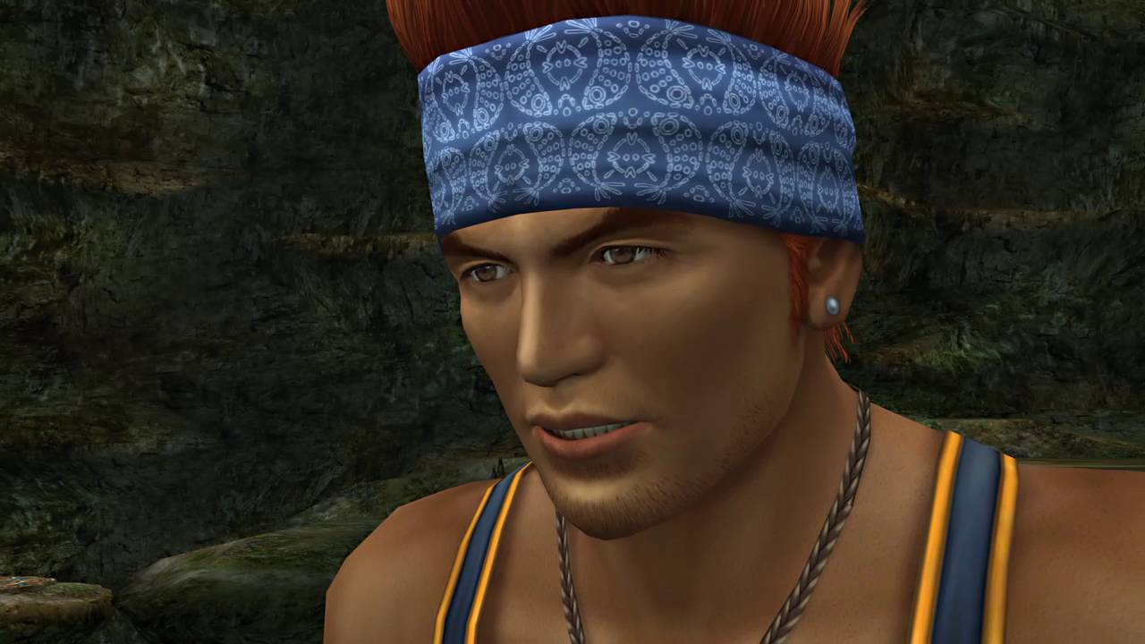 FINAL FANTASY X Remaster - Wakka punches Luzzu - YouTube