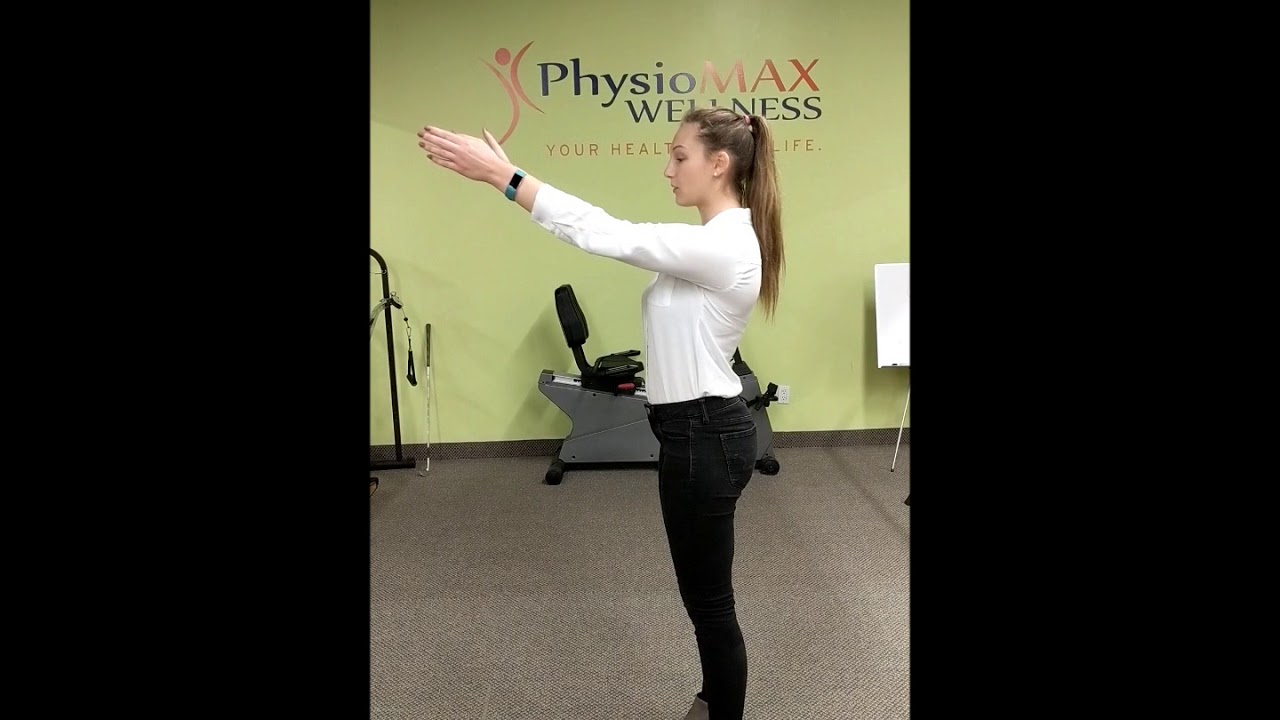 AROM Shoulder Flexion - YouTube