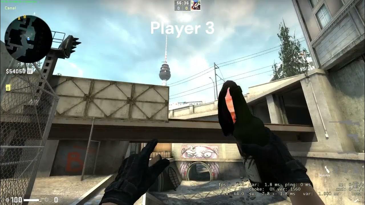 Overpass B Site Full Execute (64ticks) - YouTube