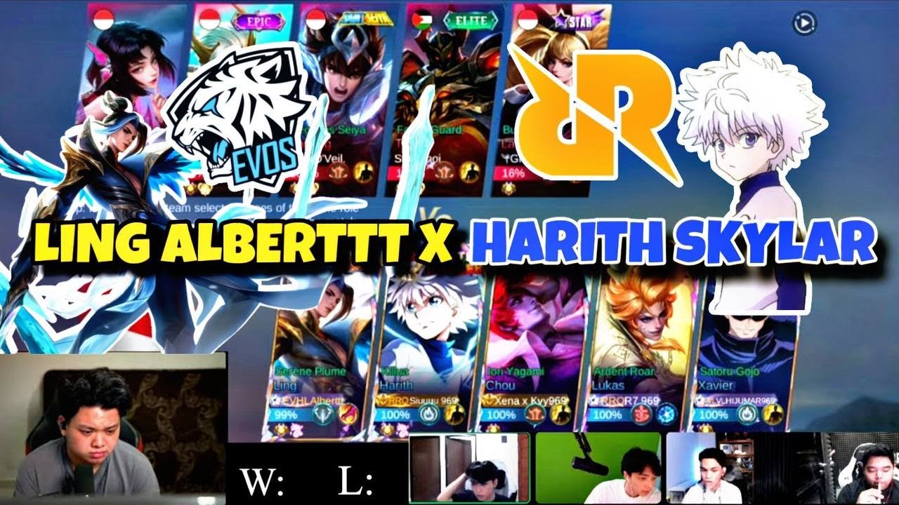 ALBERTTT PLAYED WITH SKYLAR IN RANKED! -MOBILE LEGEND - YouTube